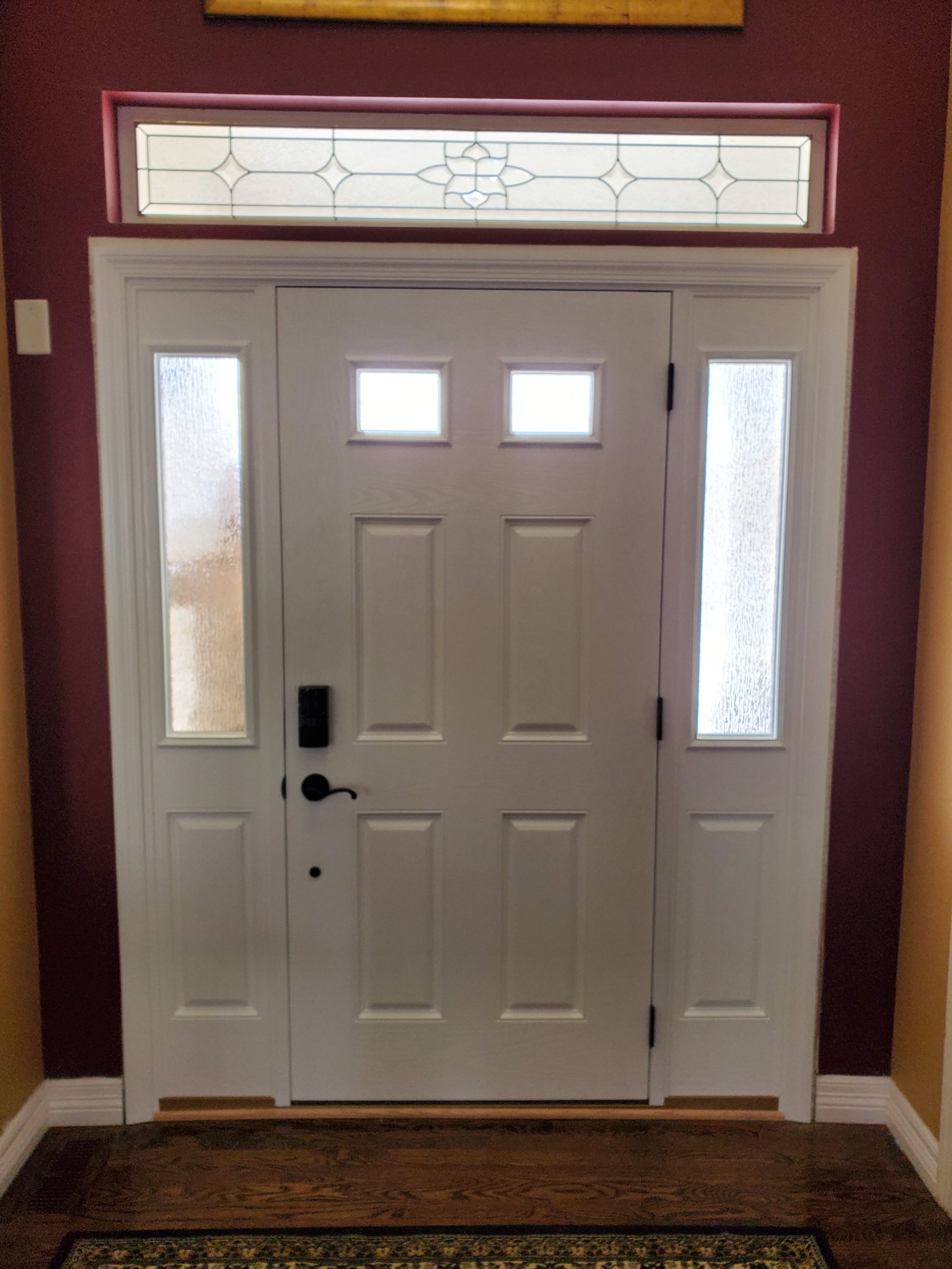 Front door installation in Denver, Colorado | Customsunroom