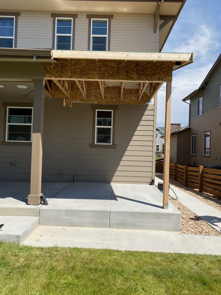 Roof addition in Erie, Colorado | Home renovation | Customsunroom