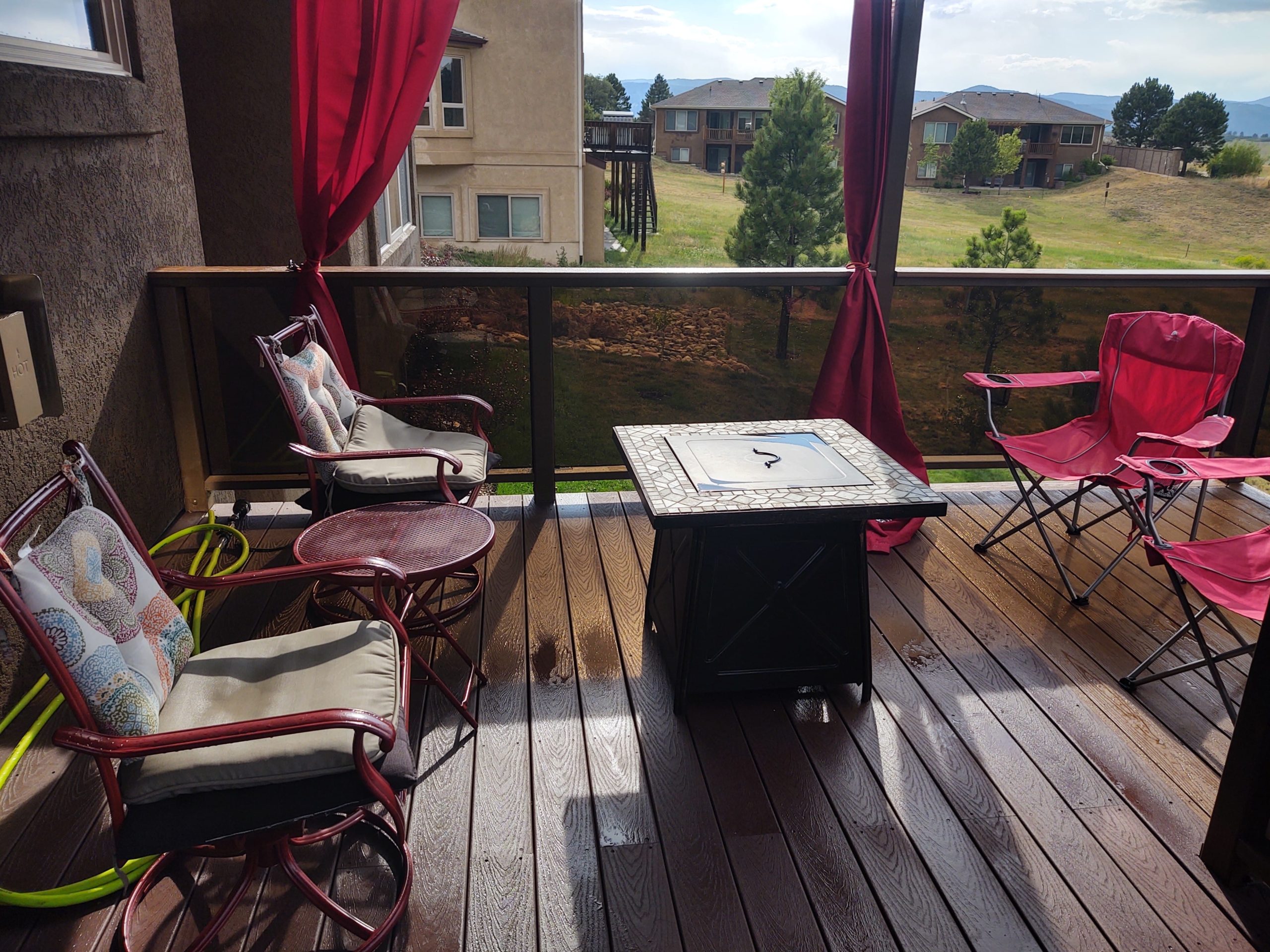 Roof canopy construction in Monument, Colorado | Customsunroom