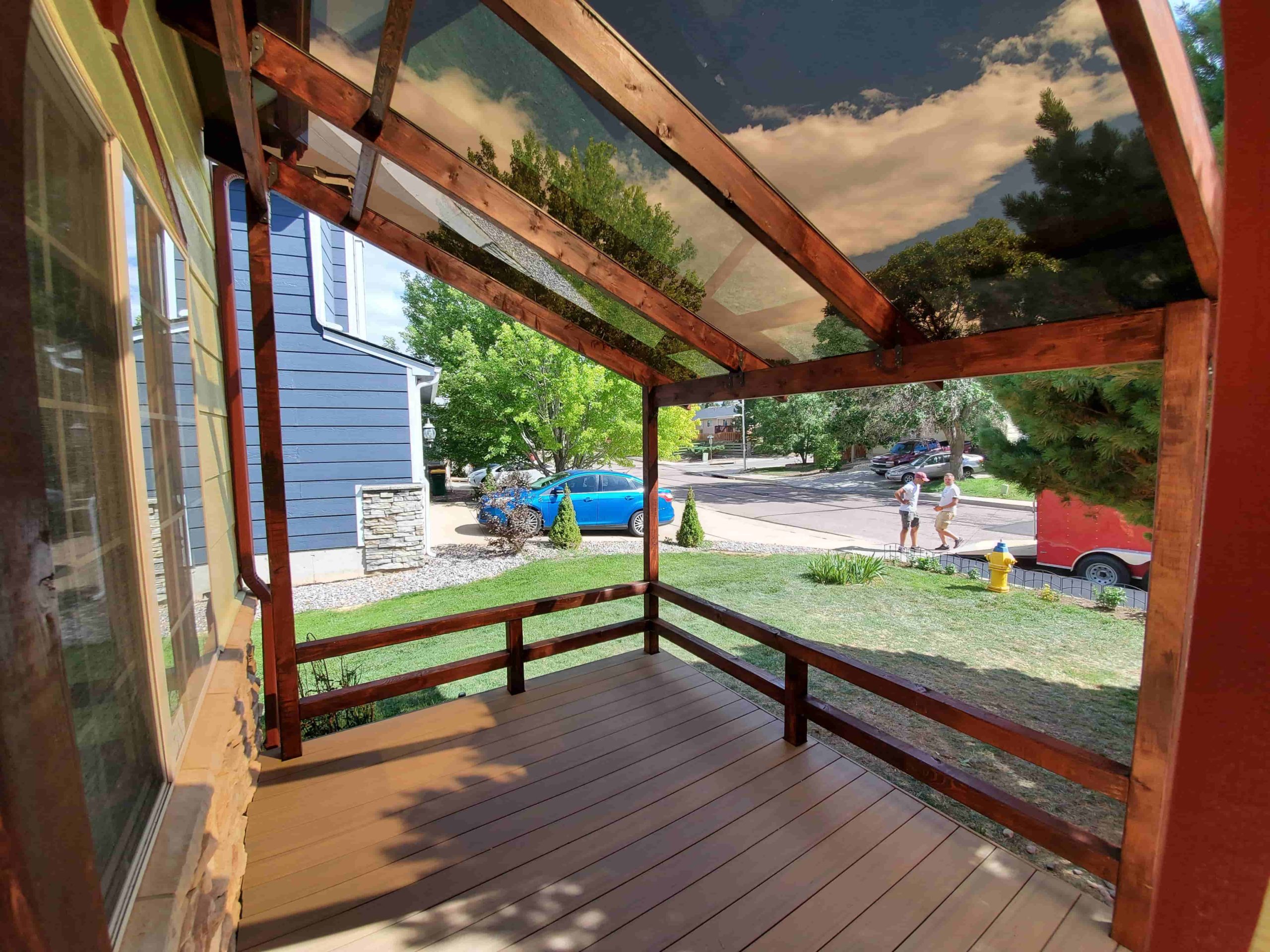 Porch extension at affordable price in Colorado | Project permitting