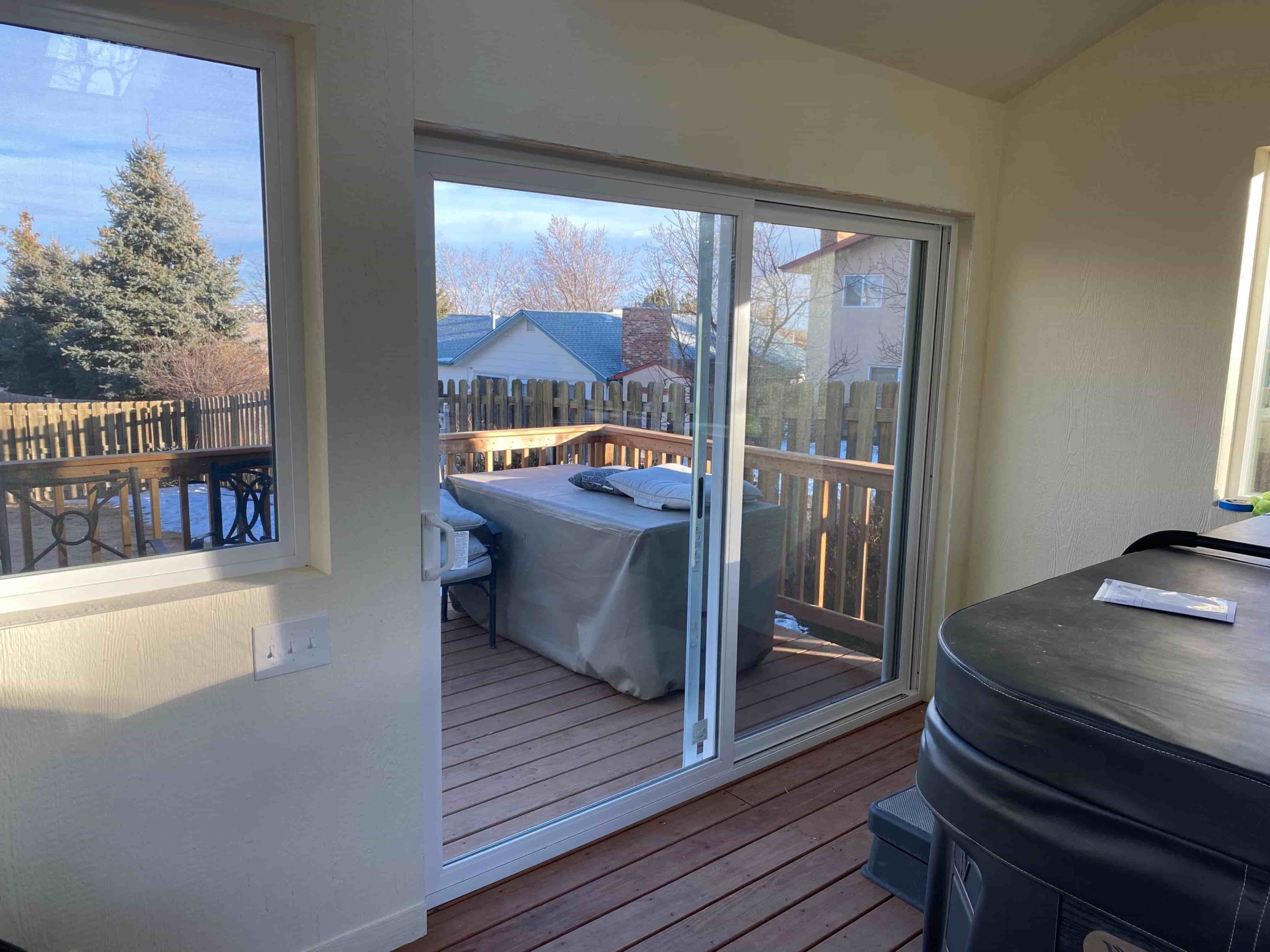 Hot tub sunroom enclosure, Colorado Springs | Customsunroom