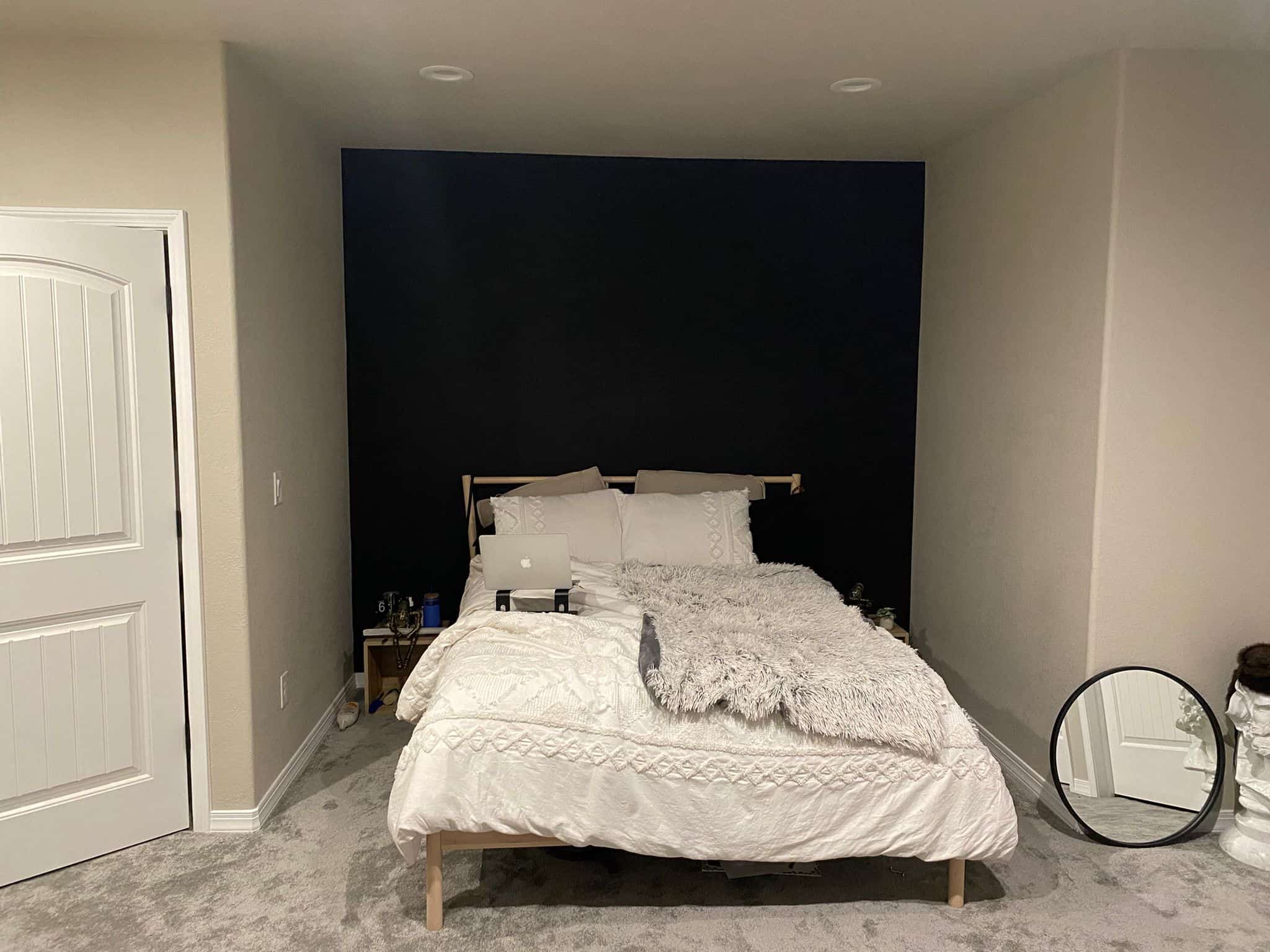 Basement Master Bedroom remodeling project in Monument, Colorado