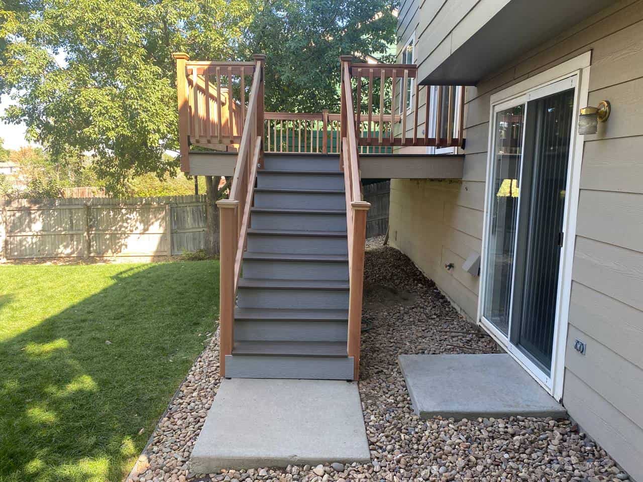 Elevated deck construction in Thornton Colorado | Customsunroom