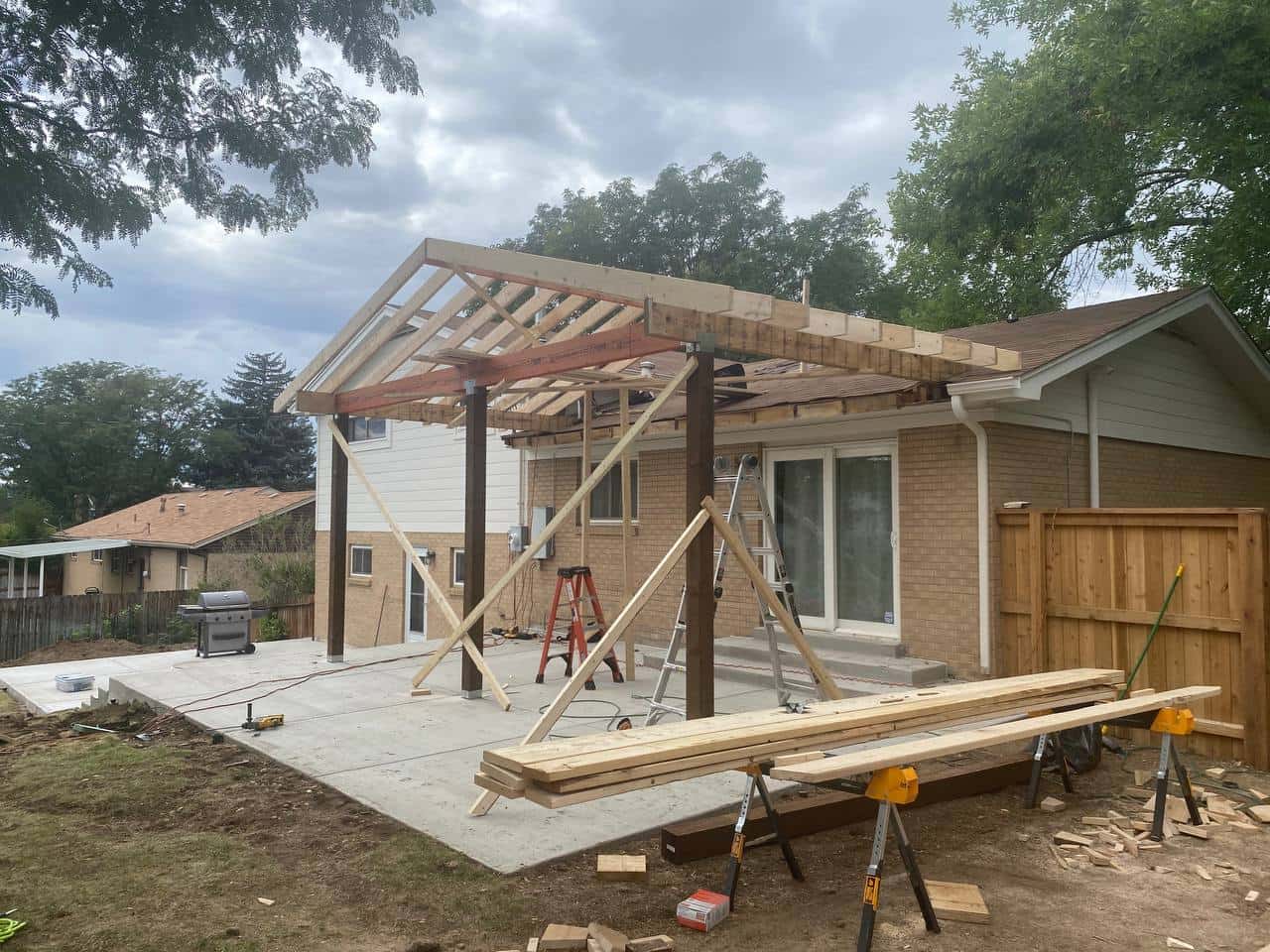 Roof cover and deck Gallery | Completed and ongoing projects