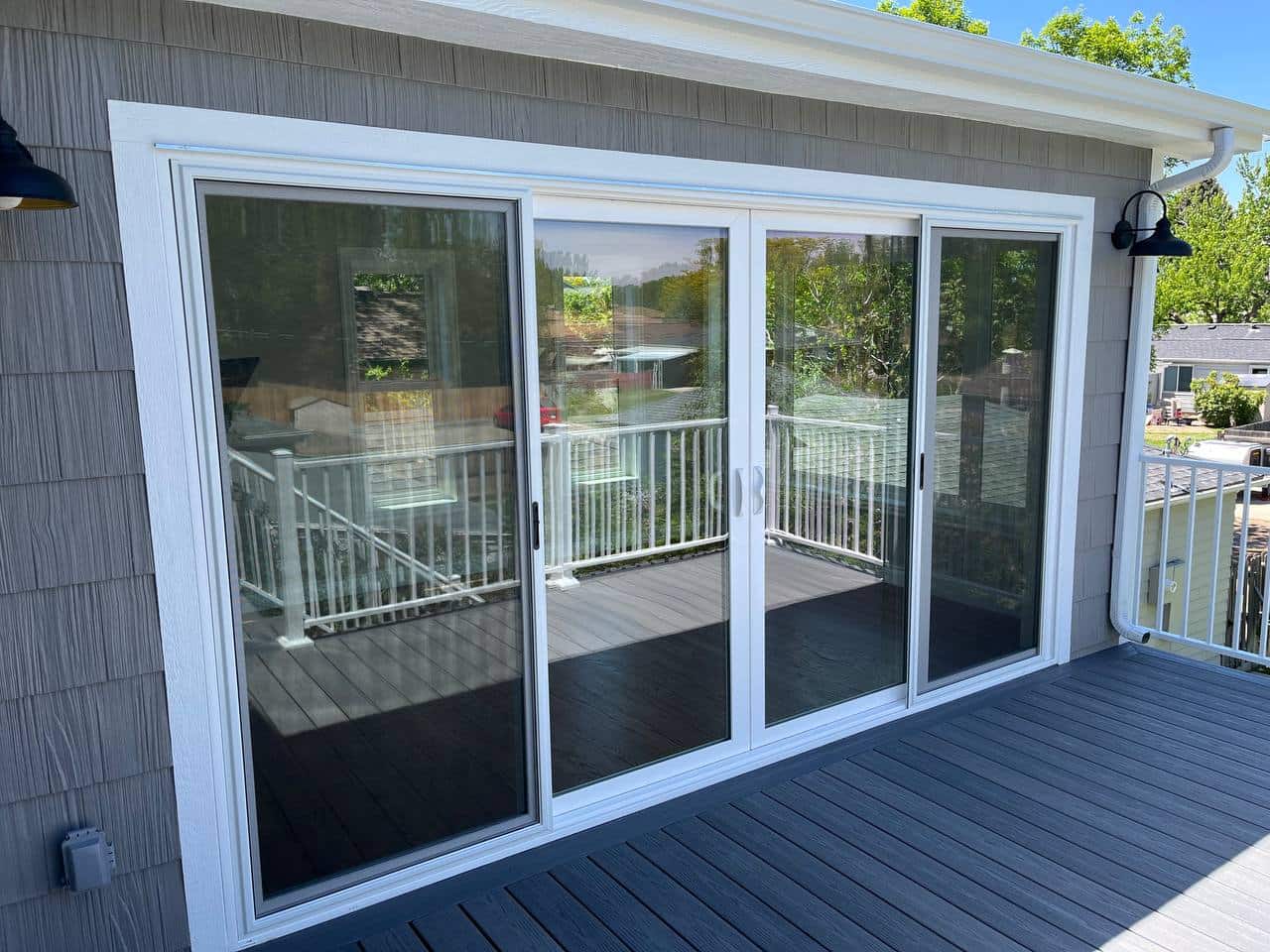 Elevated sunroom and deck construction in Englewood, Colorado